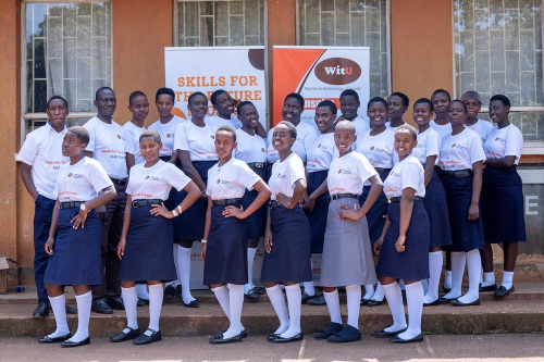 Ugandan schoolgirls learn digital Skills for Their Future