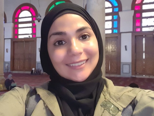 “A tough, amazing journey”: Nahed earns Master’s degree while living in ...