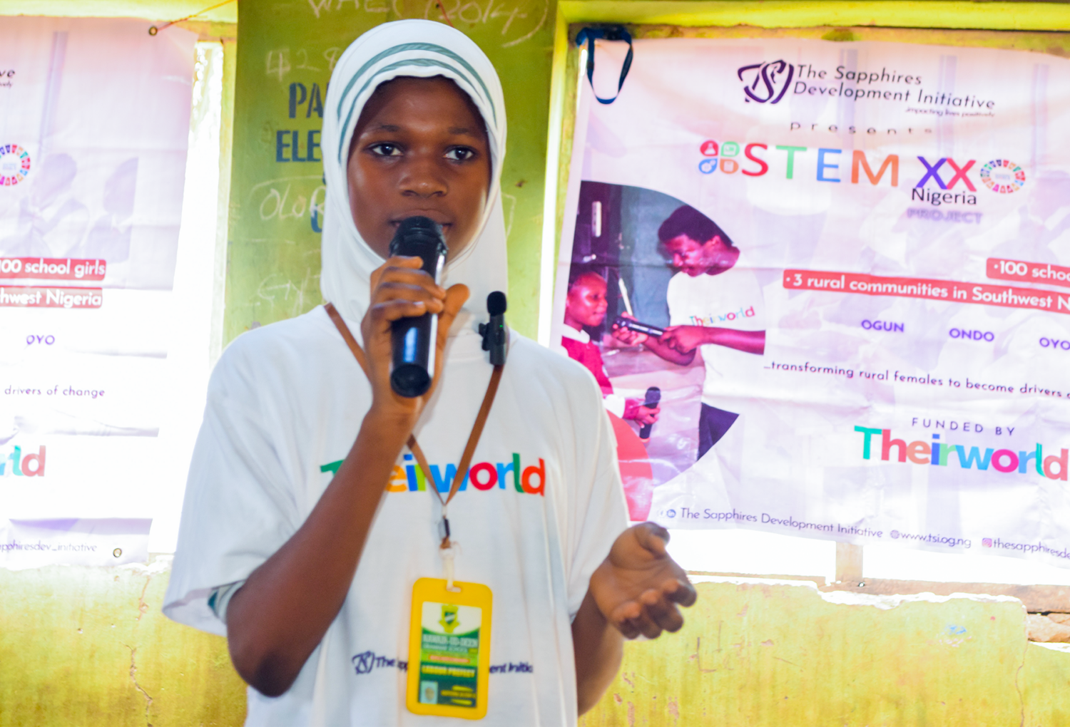 Girls in Nigeria use STEM skills to break down gender barriers