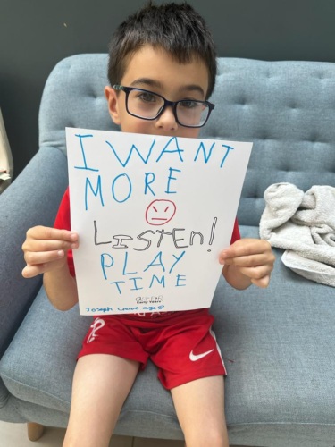 Star Matt Lucas throws a ‘tantrum’ to support our early years campaign