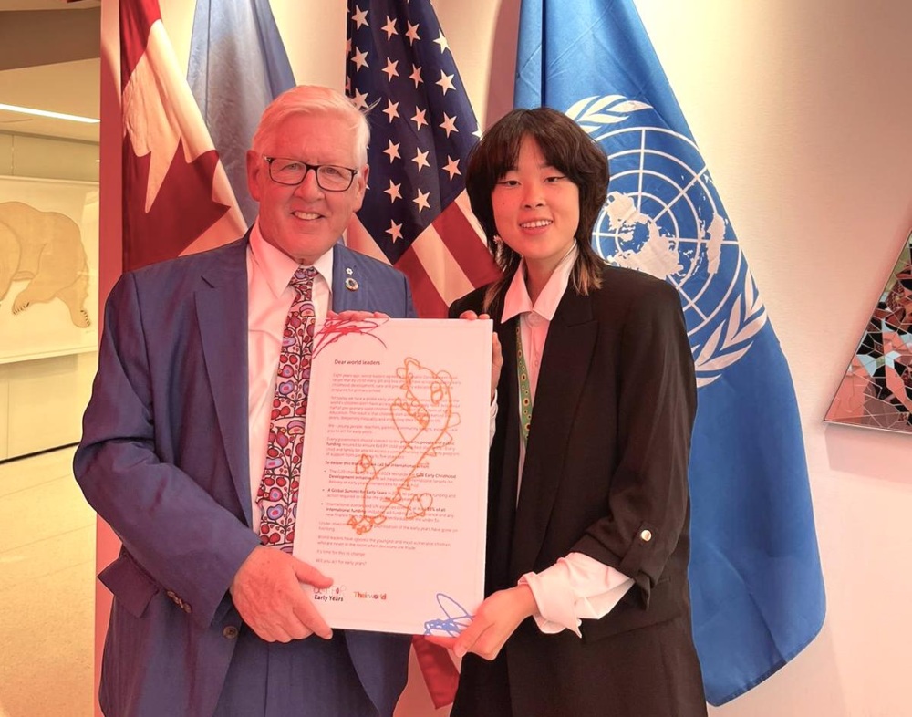 Young activists urge leaders to Act For Early Years