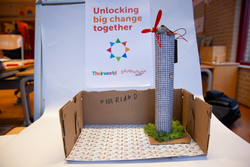 Refugee children design their own climate solutions